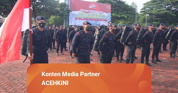 Polda Aceh Kirim 210 Personel Brimob ke Bali untuk Amankan KTT G20 | kumparan.com